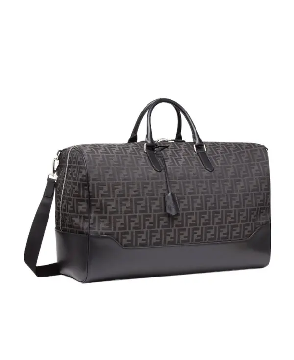 Fendi Ff Jacquard Fabric Large Bag