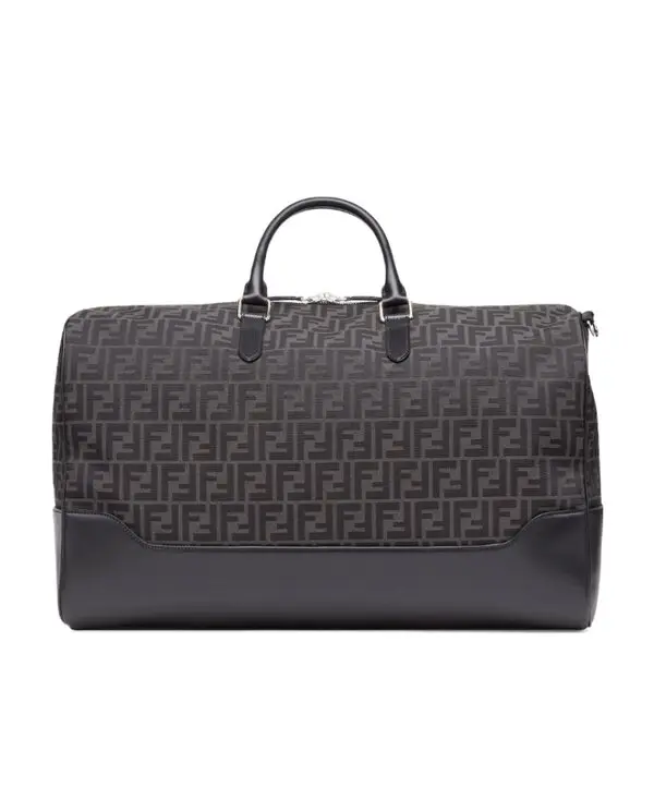 Fendi Ff Jacquard Fabric Large Bag