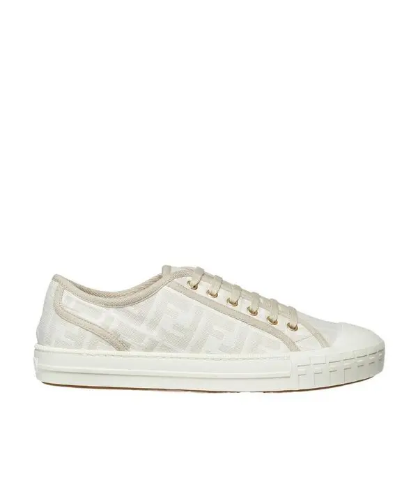 Fendi Domino Lace-up Sneakers