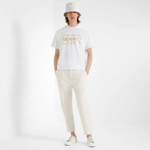 Fendi Domino Lace-up Sneakers