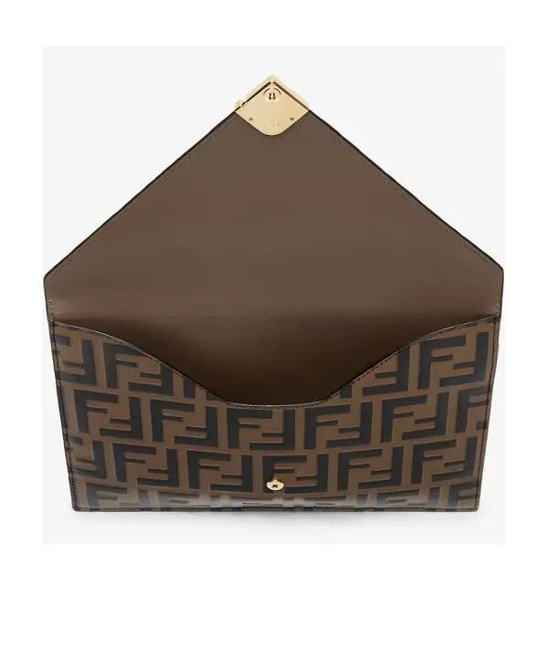 Fendi Ff Diamonds Flat Pouch