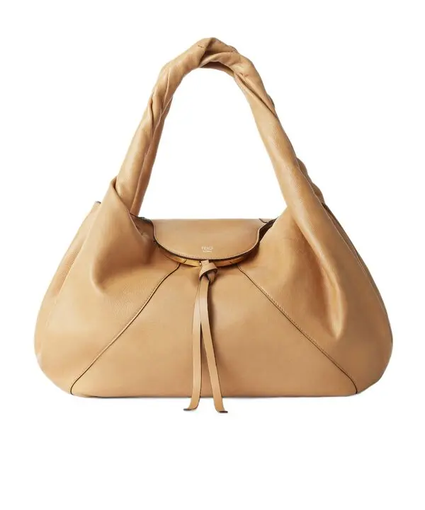 Fendi Leather Bag - Beige