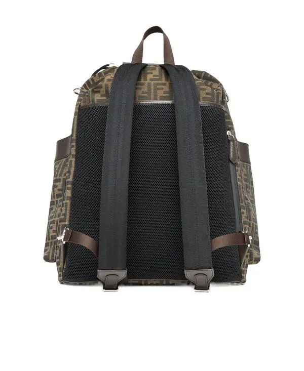 Fendi Ff Motif Drawstring Backpack
