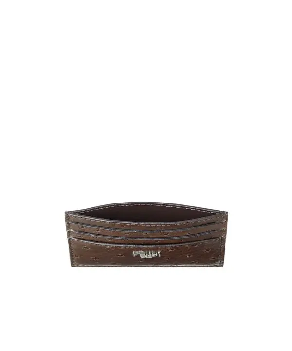 Fendi Ostrich Card Holder