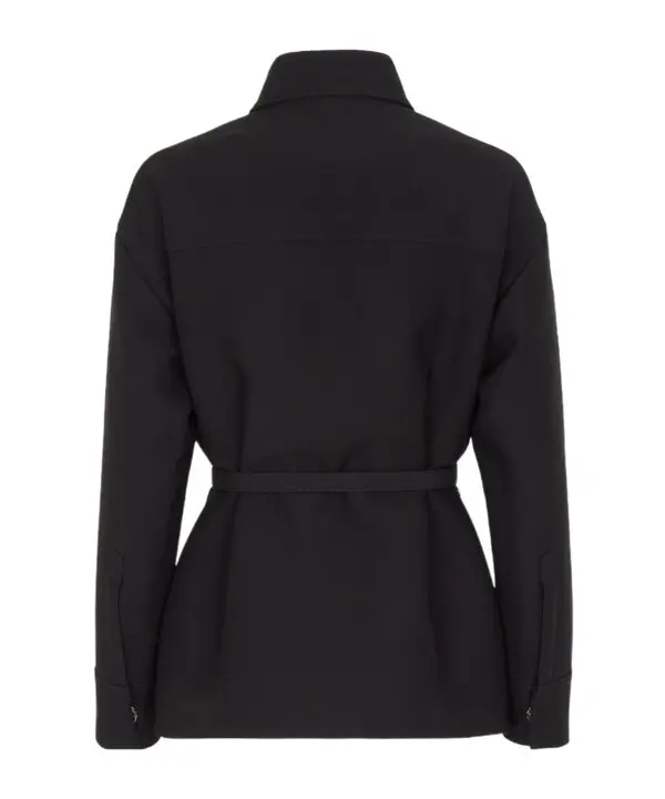 Fendi Belted Button-down Jacket