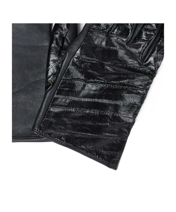 Fendi Chevron Hagfish Gloves