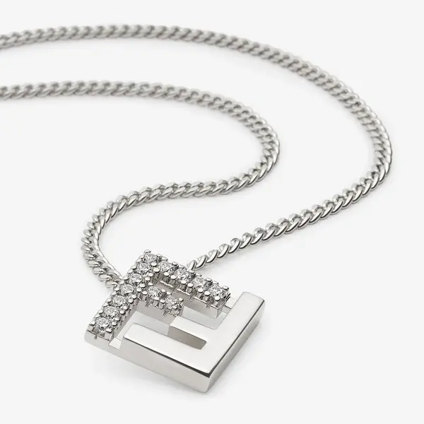 Fendi Forever Embellished Necklace