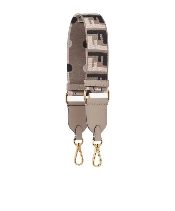 Fendi Multicolor Fabric Shoulder Strap - Multicolour
