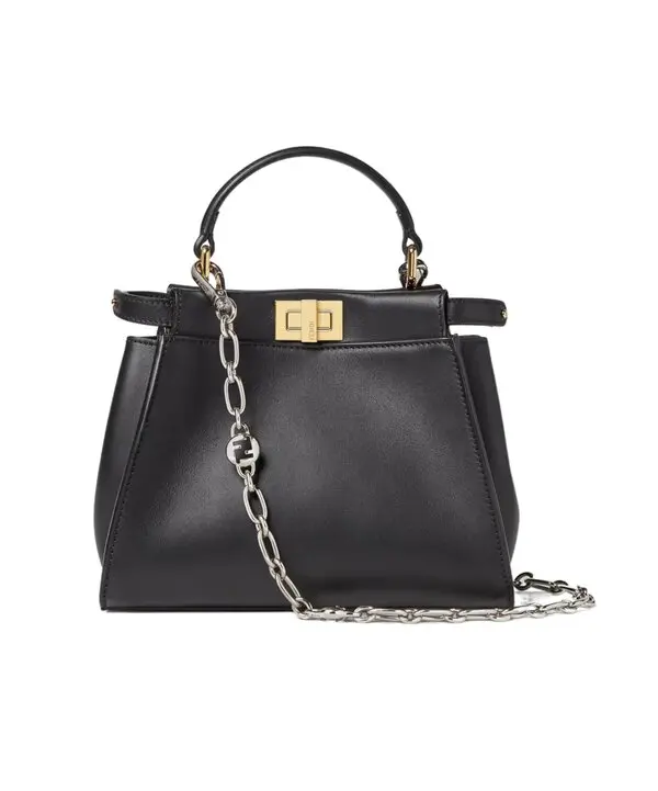 Fendi Palladium-colored Metal Shoulder Strap