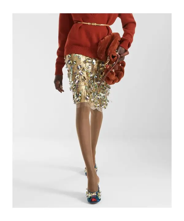 Fendi Shearling Shoulder Strap