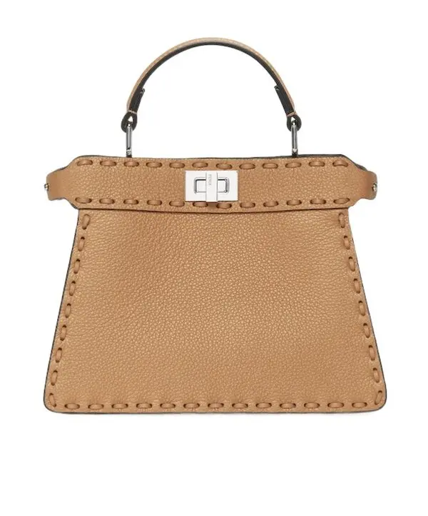 Fendi Peekaboo Iseeu Petite Tote Bag - Light Brown