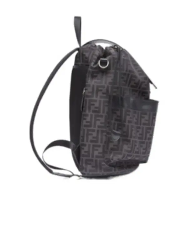 Fendi Ff Jacquard Strike Medium Backpack