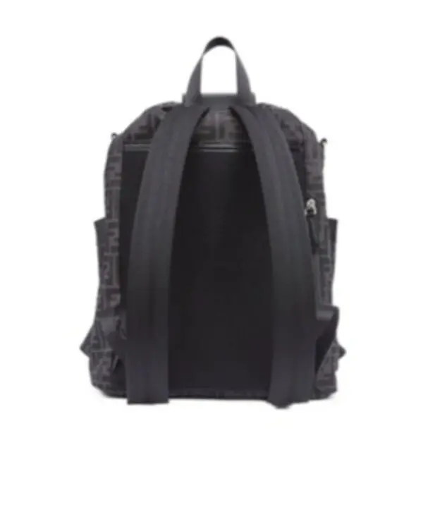 Fendi Ff Jacquard Strike Medium Backpack