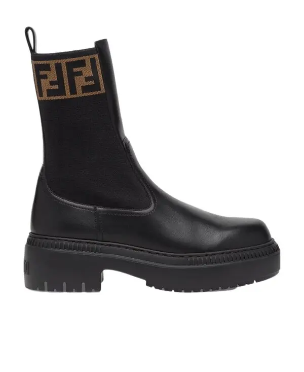 Fendi Domino Biker Boots