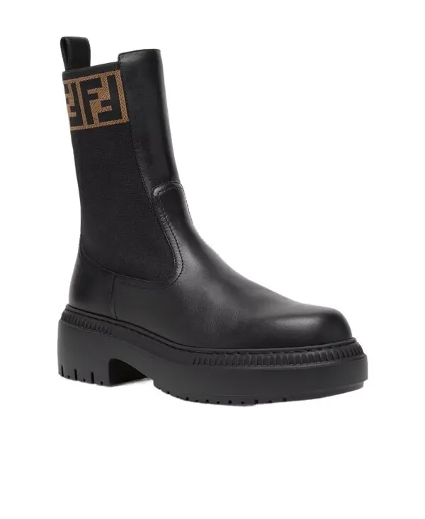 Fendi Domino Biker Boots