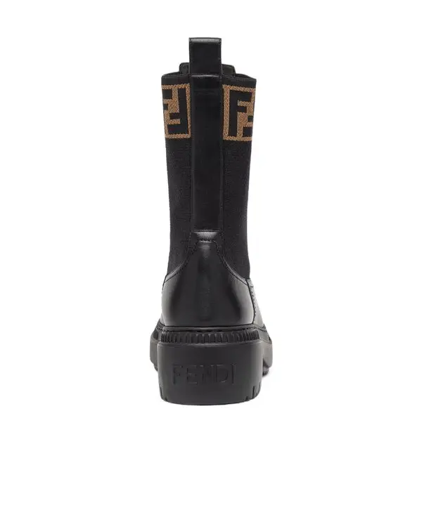 Fendi Domino Biker Boots