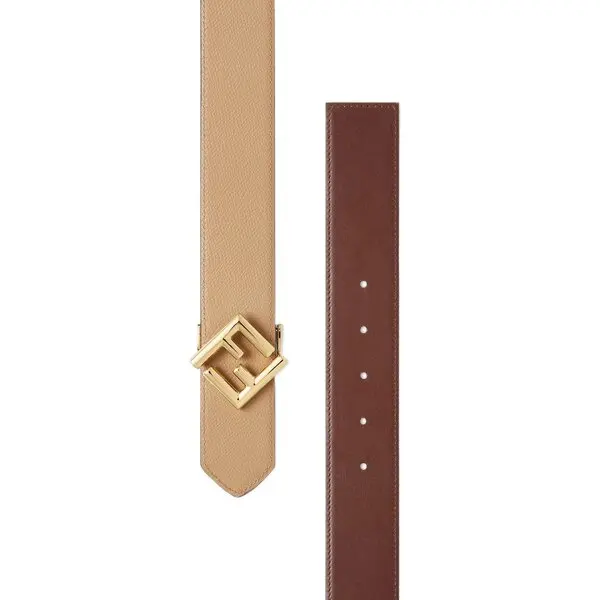Fendi Ff Diamonds Reversible Belt