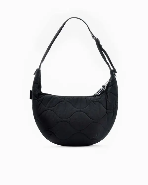Comme Des Garçons Quilted-lined Top Handle Bag