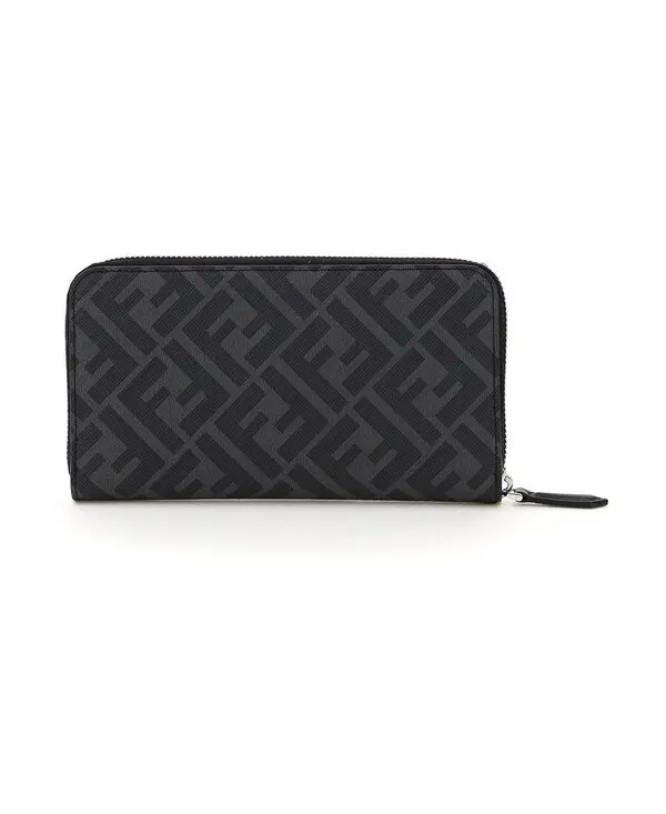 Fendi Ff Diagonal Continental Wallet