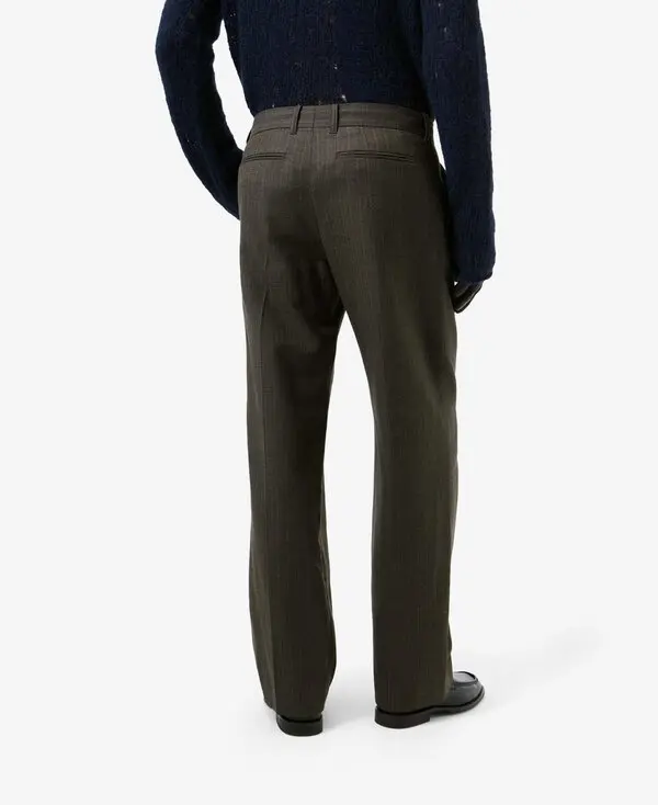 Our Legacy Pinstripe-pattern Pleated Trousers