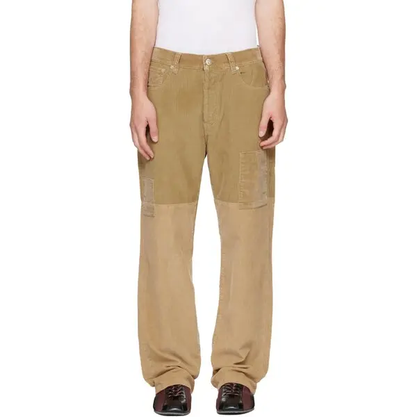 WALES BONNER Sissoo Straight-leg Trousers