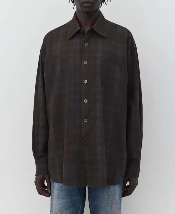 Our Legacy Borrowed Check-print Shirt