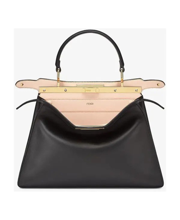 Fendi Calf Leather Bag - Black
