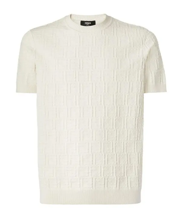Fendi Ff Selleria Crewneck Pullover