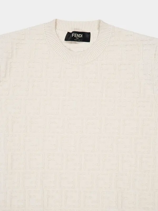 Fendi Ff Selleria Crewneck Pullover
