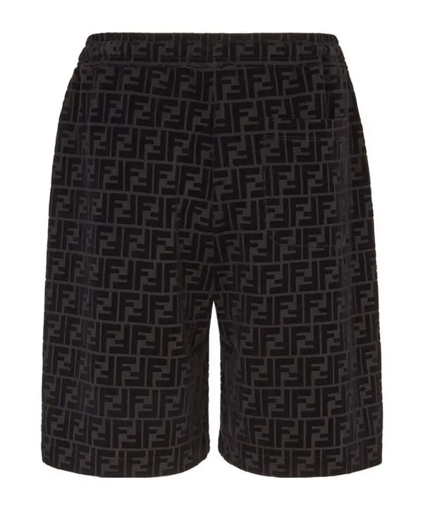 Fendi Ff Motif Bermuda Shorts