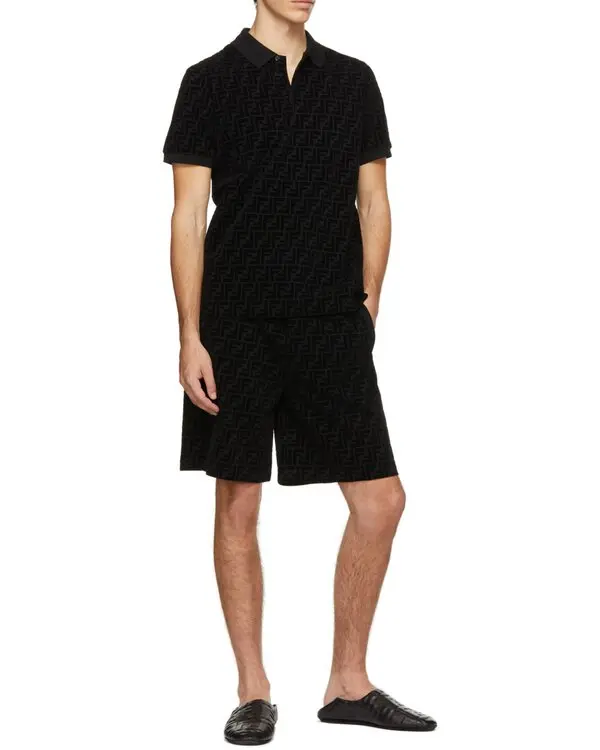 Fendi Ff Motif Bermuda Shorts
