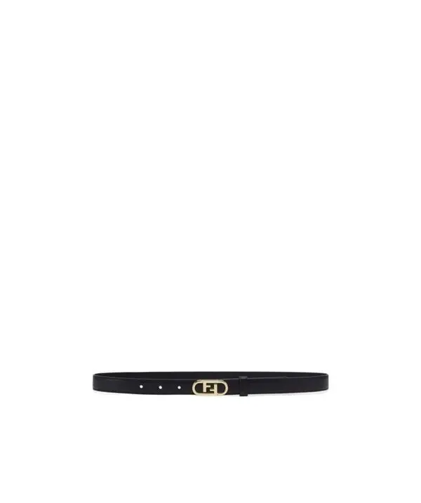 Fendi Ff Logo Buckle Belt