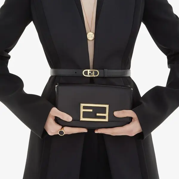 Fendi Ff Logo Buckle Belt