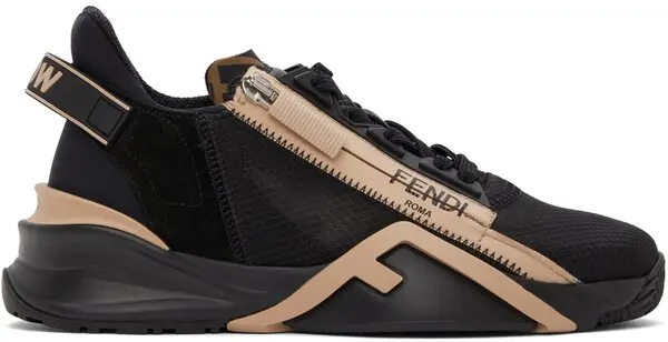 Fendi Flow Lace-up Sneakers