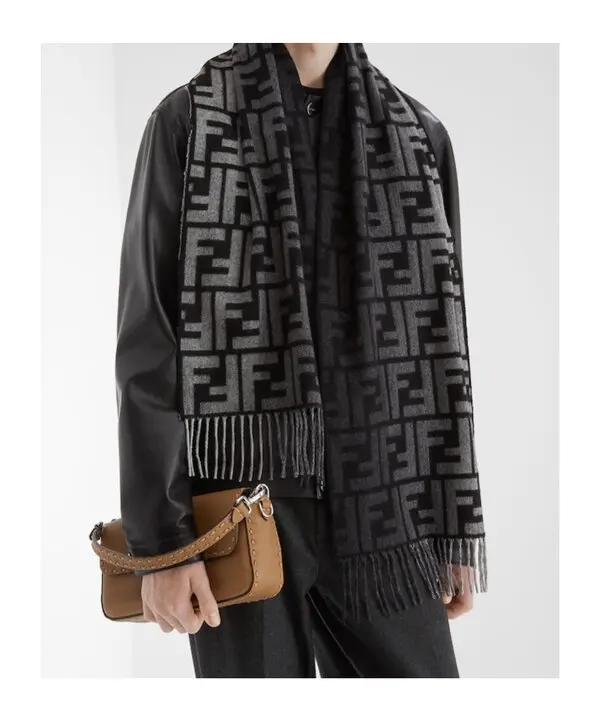 Fendi Ff Wool Scarf