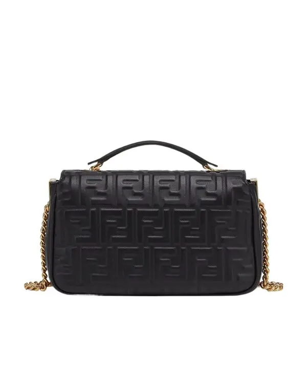 Fendi Ff Motif Chained Shoulder Bag