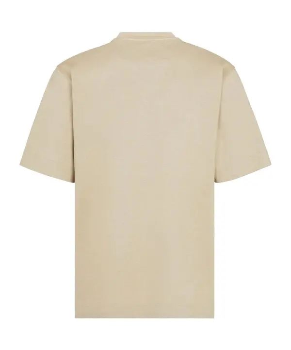 Fendi Ff Plaque Crewneck T-shirt