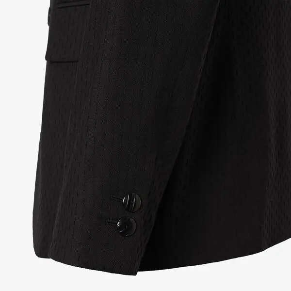 Fendi Jacquard Wool Blazer