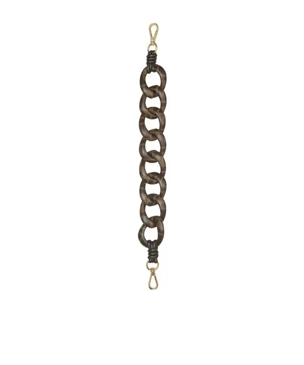 Fendi Ff Nappa Leather Shoulder Strap