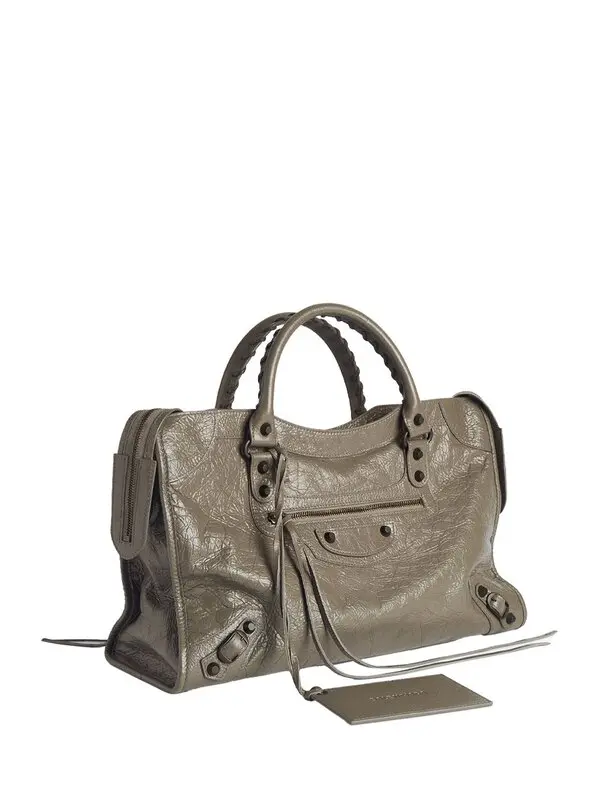 Balenciaga Le City Medium Arena Leather Bag