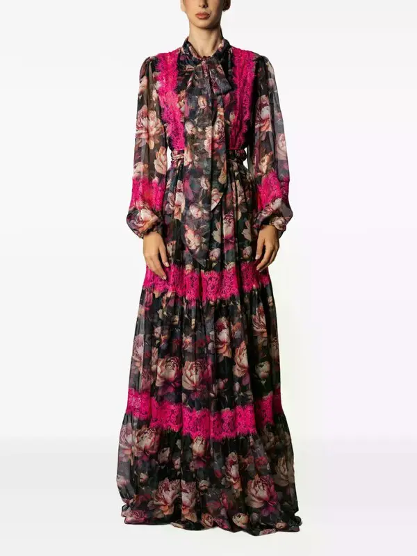 MIAU BY CLARA ROTESCU Saskia Maxi Dress - Black