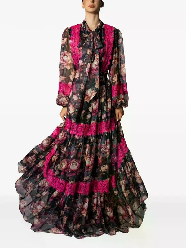 MIAU BY CLARA ROTESCU Saskia Maxi Dress - Black