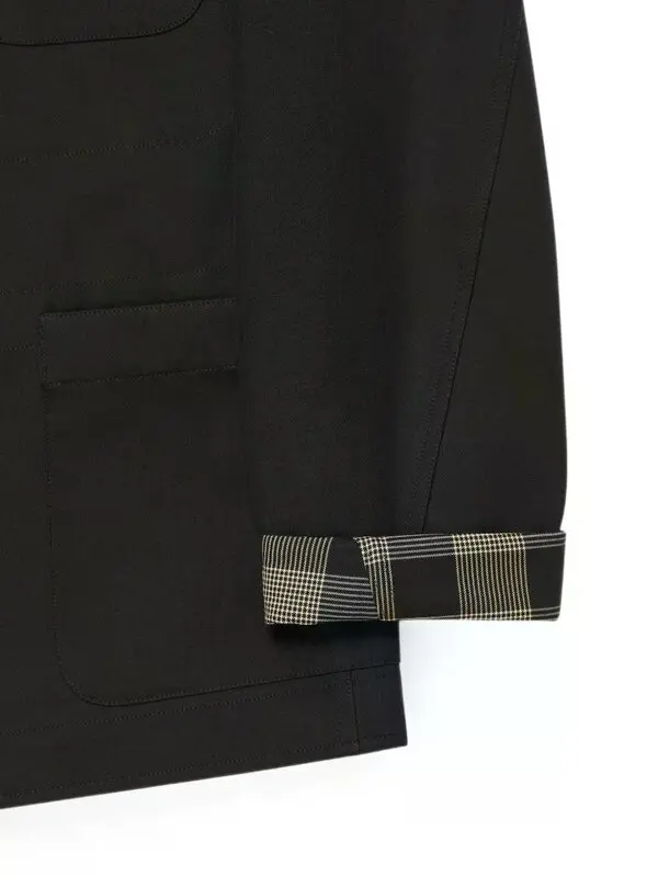 Givenchy Single-breasted Deconstructed Jacket In Cotton