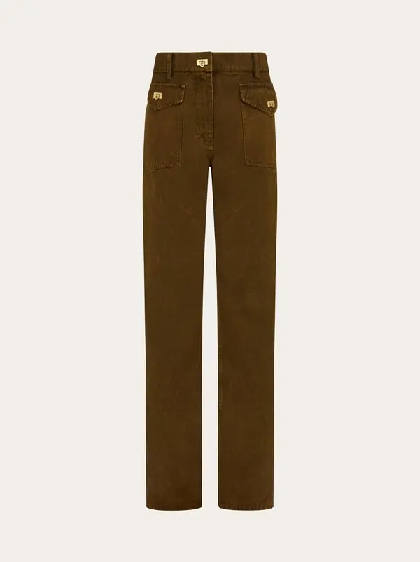 FERRAGAMO Utility Style Trouser