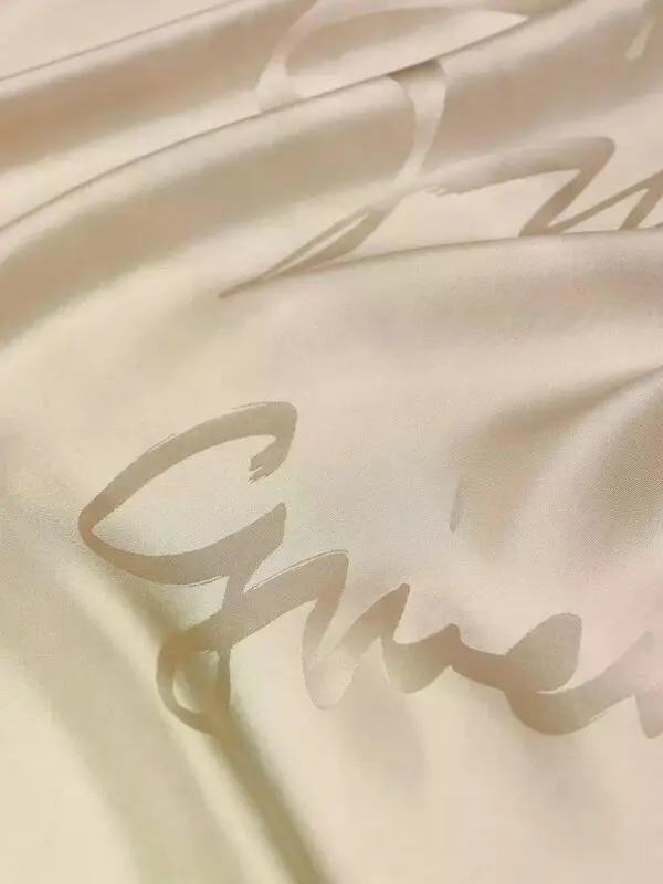 Givenchy Square In Silk Jacquard With Signature