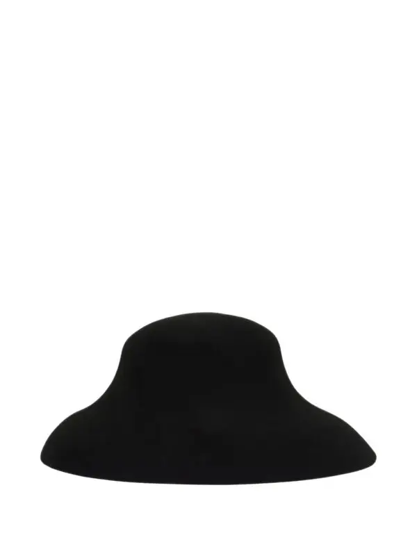 Yohji Yamamoto Wide-brim Wool Hat