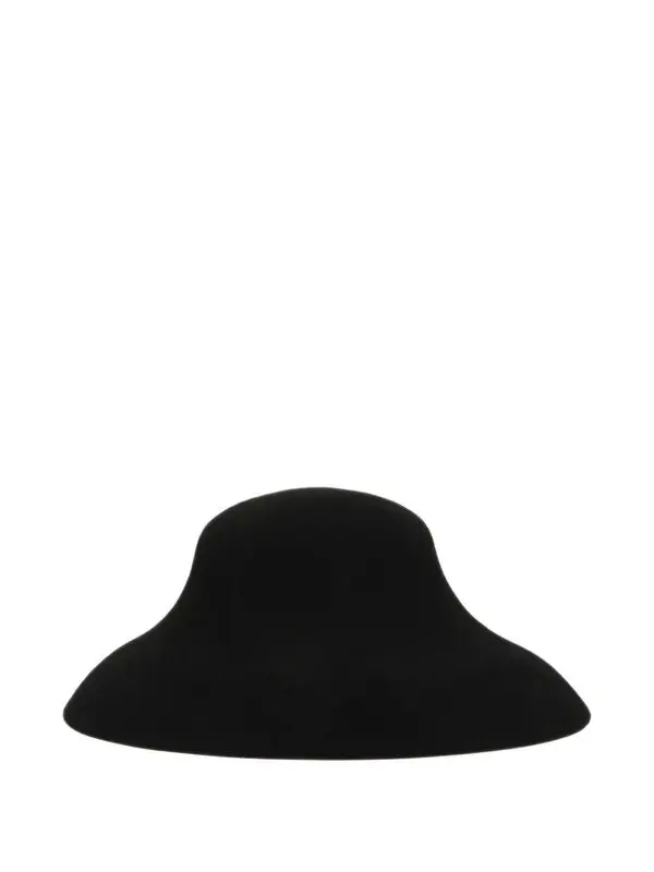 Yohji Yamamoto Wide-brim Wool Hat