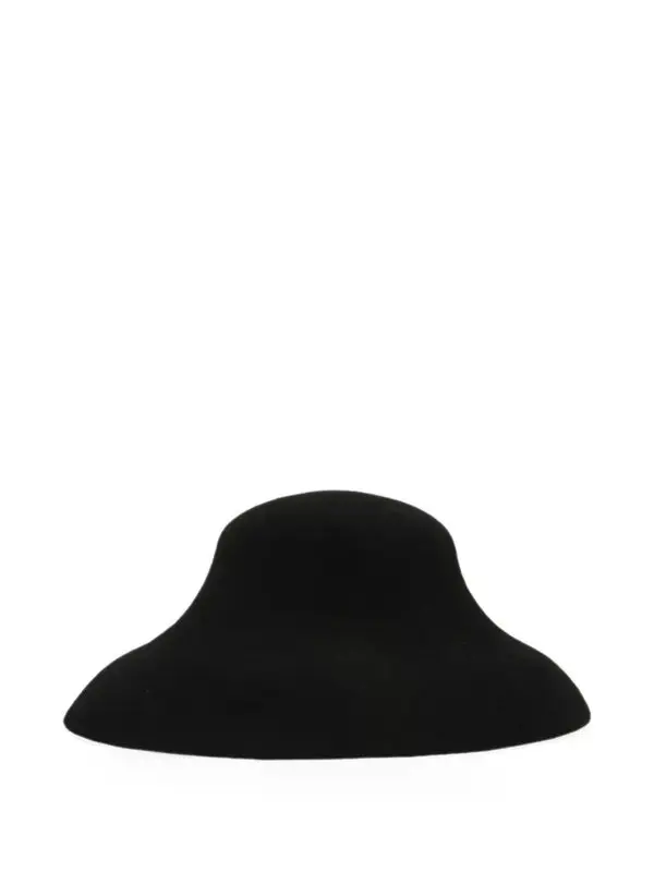Yohji Yamamoto Wide-brim Wool Hat