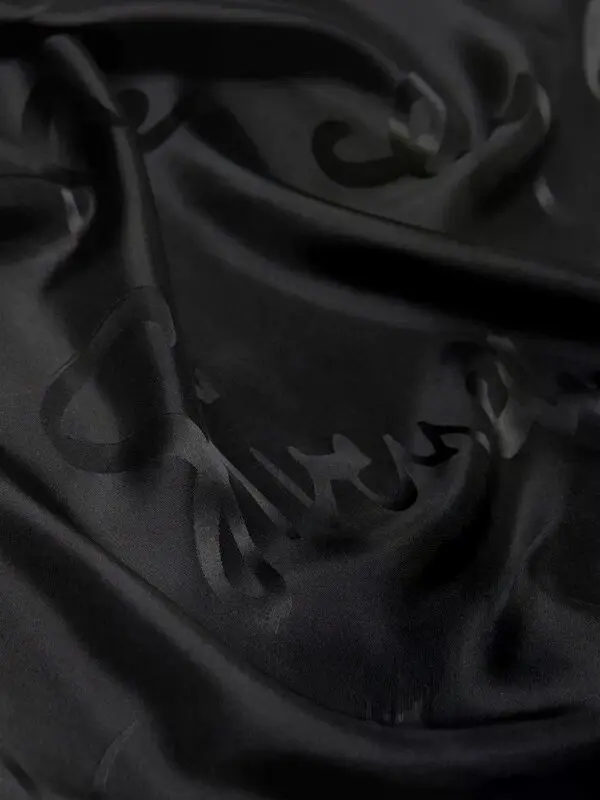 Givenchy Square In Silk Jacquard With Signature