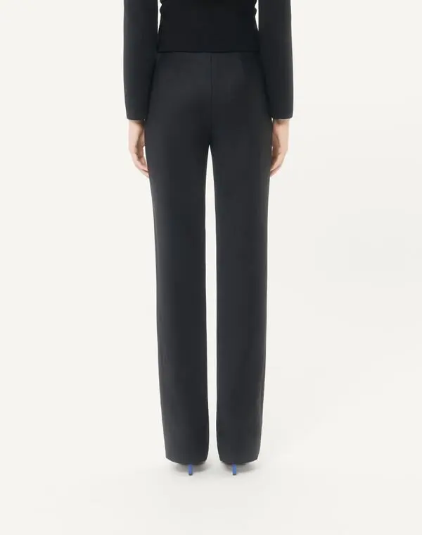 Valentino Garavani Soft Sheen Wool Trousers